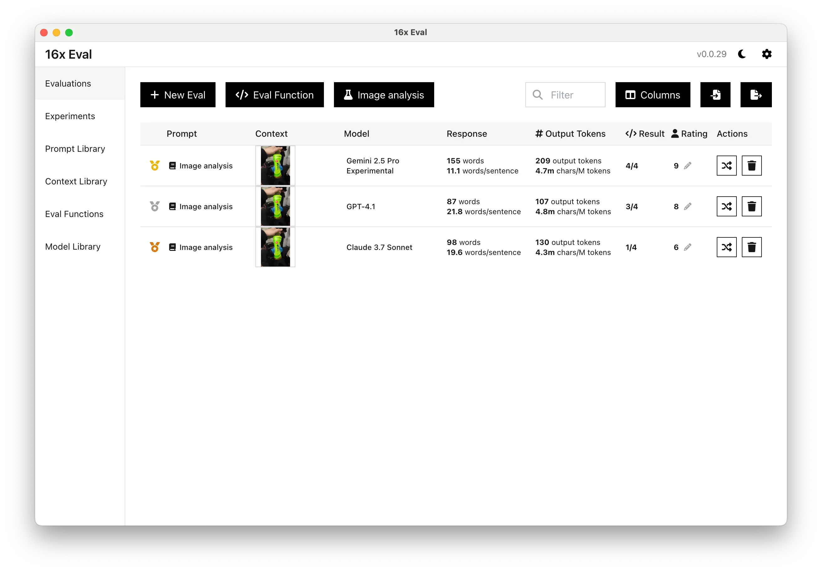 16x Eval Use Cases